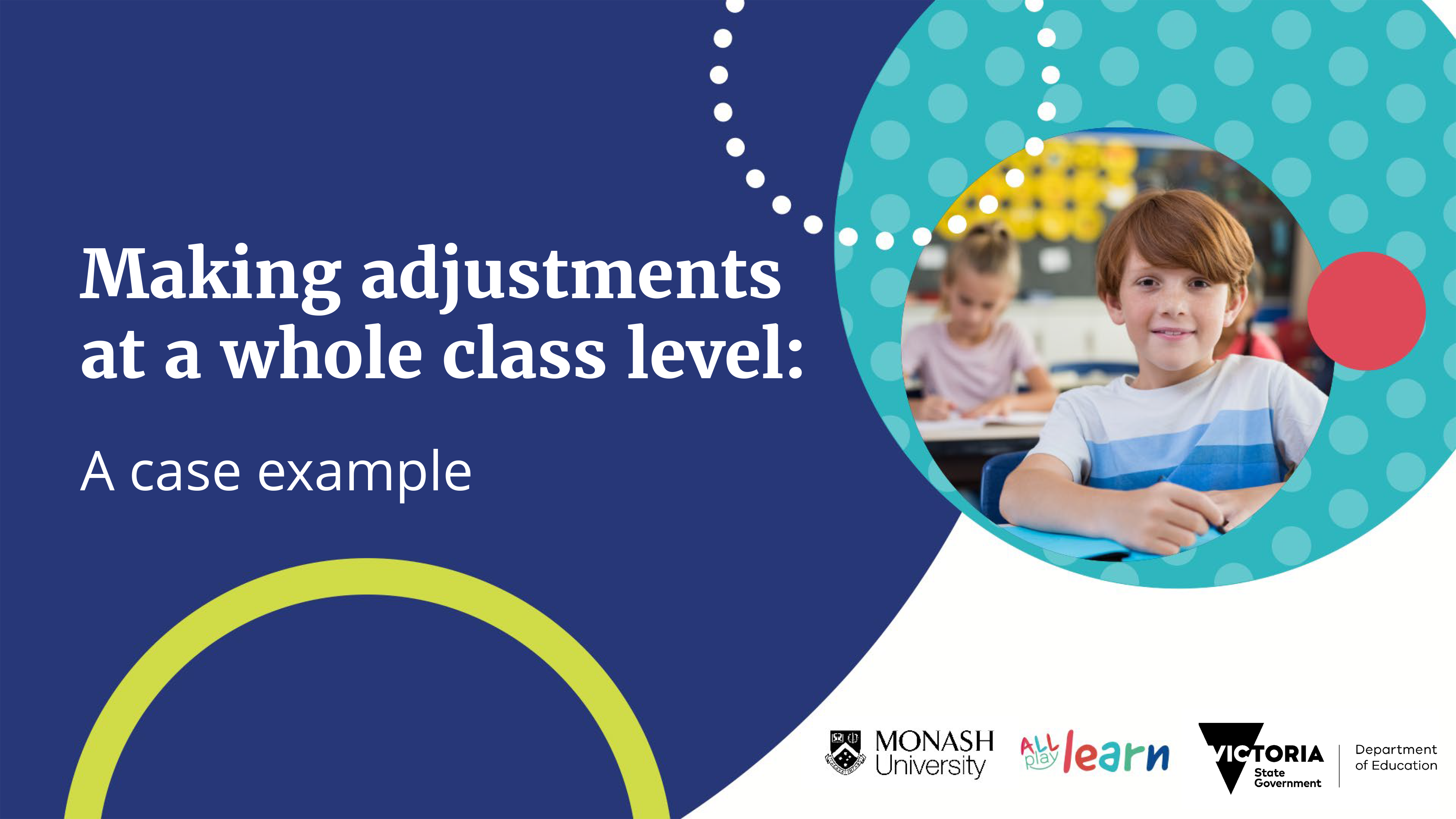 Making adjustments at a whole class level | AllPlay Learn